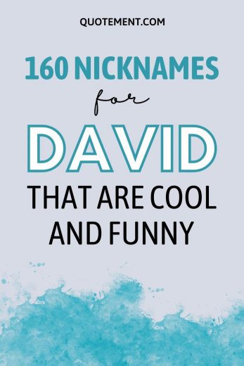 160 Nicknames For David: Amazing Collection Of Names