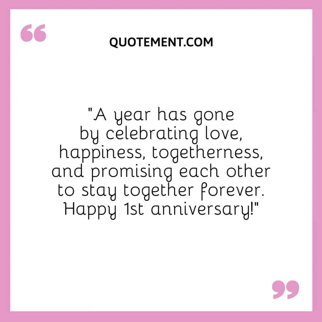 Top 120 1st Marriage Anniversary Wishes & Messages