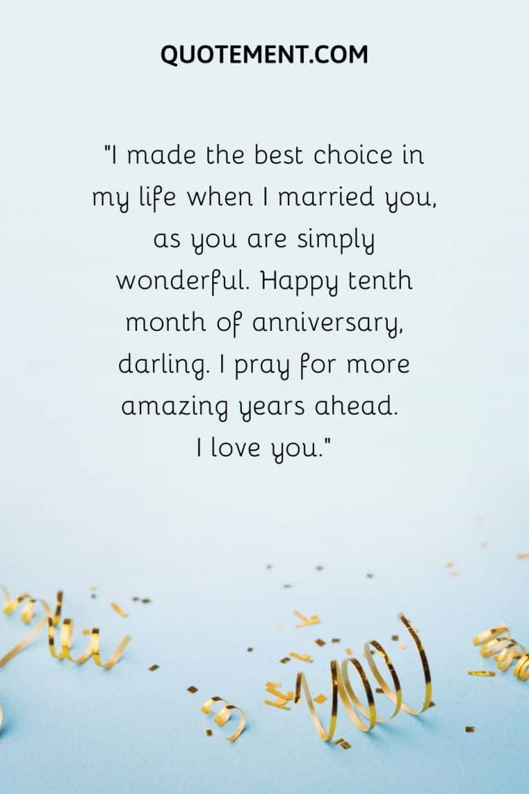 100 Sweetest Happy 10 Month Anniversary Wishes & Messages