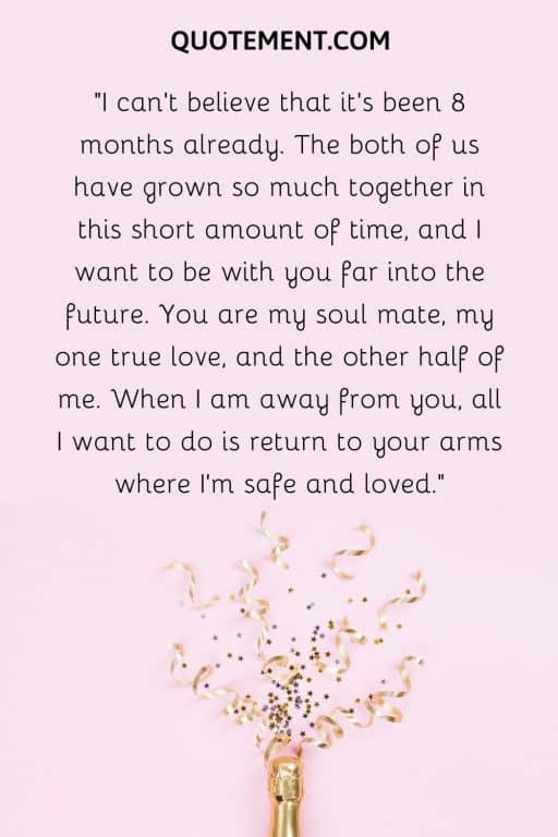 110 Adorable Happy 8 Month Anniversary Wishes For Him & Her