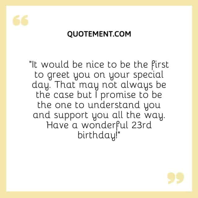 140 Adorable Happy 23rd Birthday Quotes, Wishes, & Captions