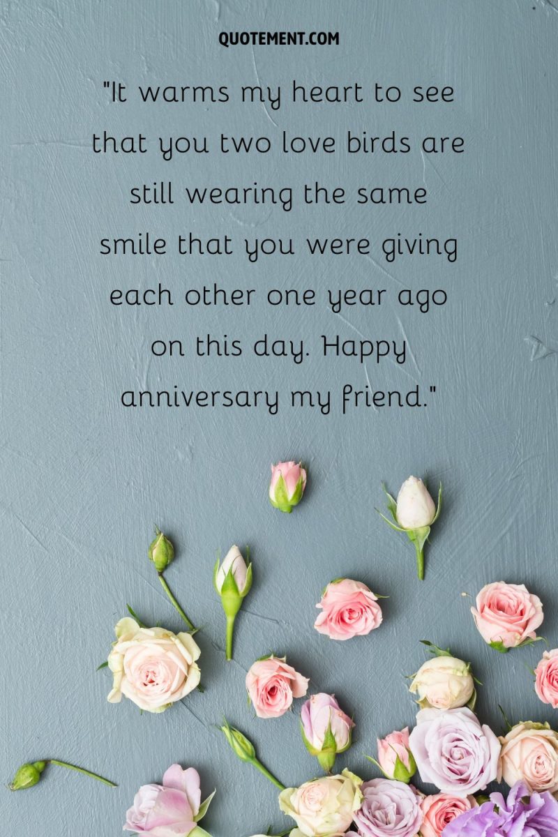 100 1st Marriage Anniversary Wishes For The Love In Bloom