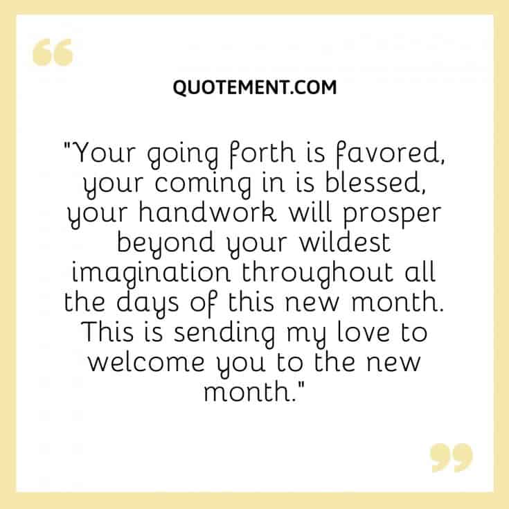 410 Most Powerful Happy New Month Prayers To My Love