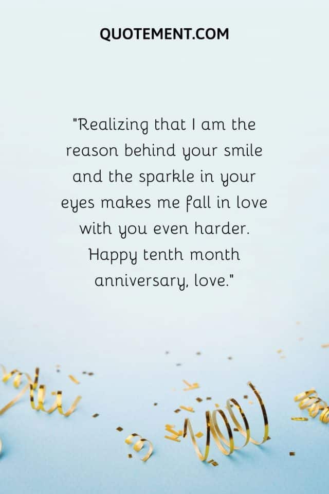 100 Sweetest Happy 10 Month Anniversary Wishes & Messages
