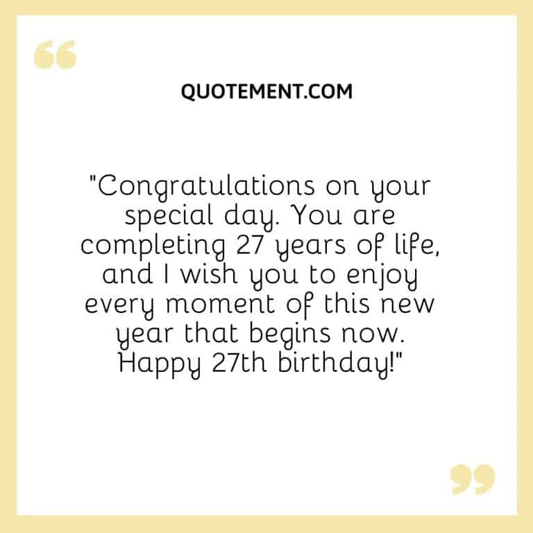130 Fantastic Happy 27th Birthday Quotes And Captions