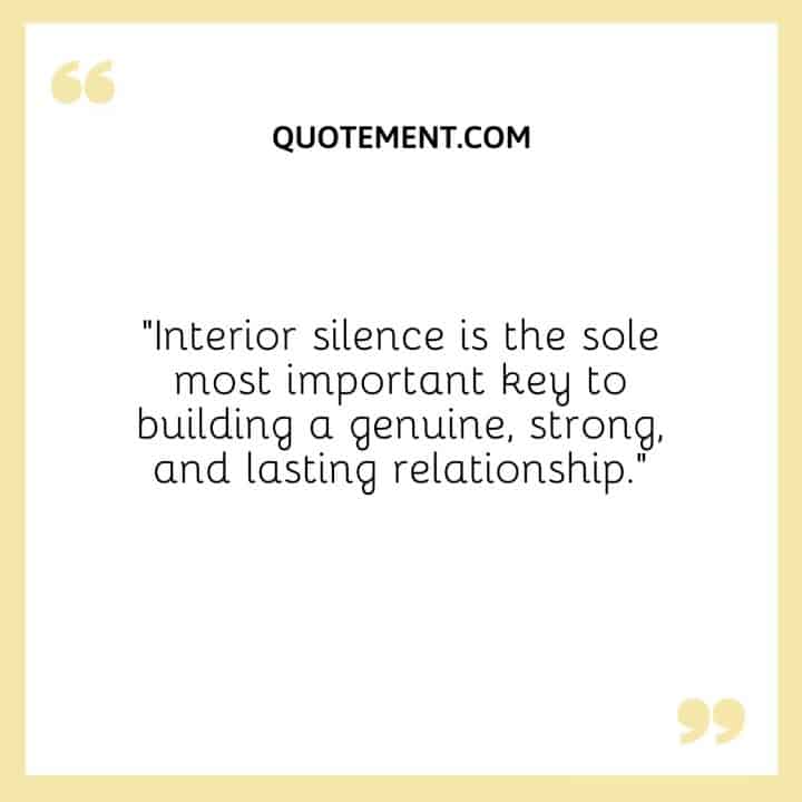 Top 150 Deepest & Most Powerful Relationship Silence Quotes
