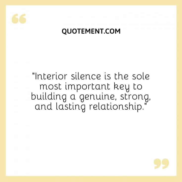 Top 150 Deepest & Most Powerful Relationship Silence Quotes