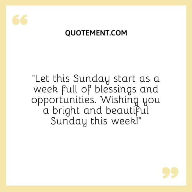 120 + Cutest Good Morning Sunday Wishes For A Lovely Weekend