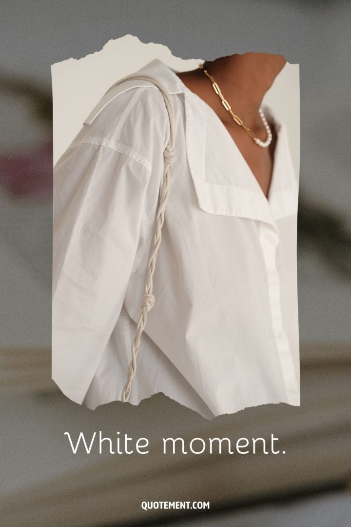 150 Perfect White Outfit Captions For Instagram