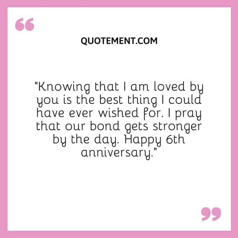 120 Heart Touching Happy 6th Wedding Anniversary Wishes