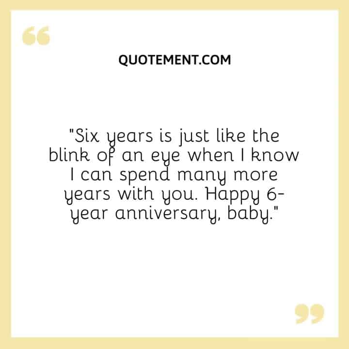 120 Heart Touching Happy 6th Wedding Anniversary Wishes