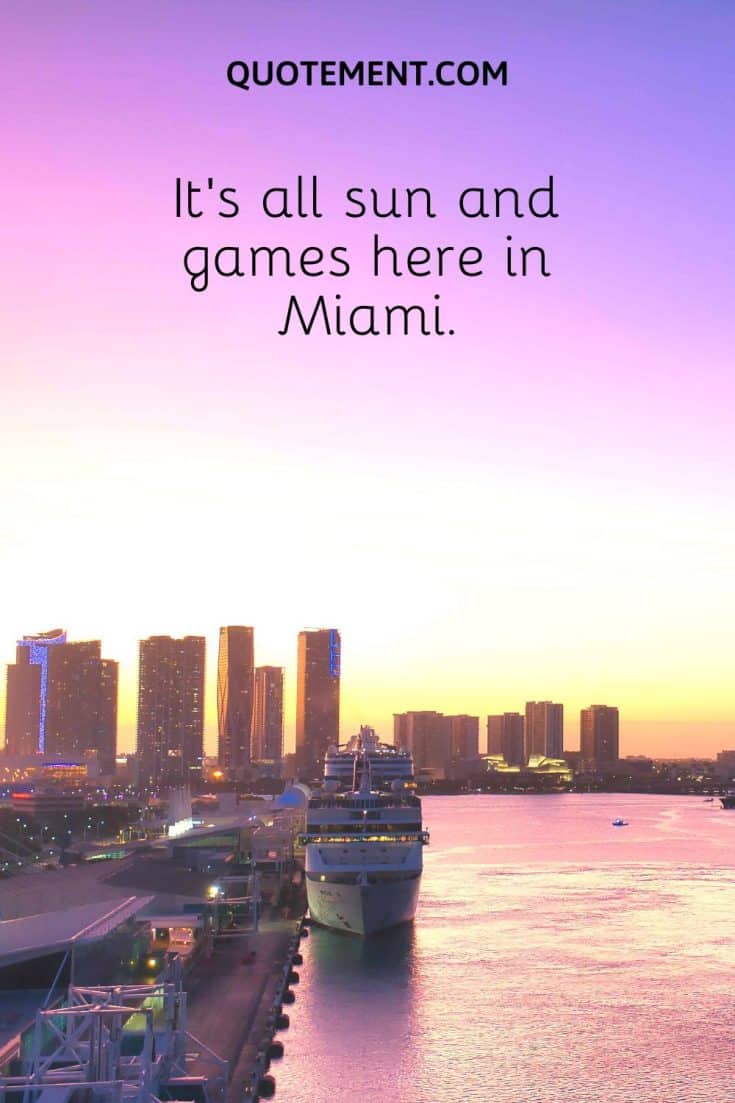 140 Super Exciting Miami Captions For Your Hot Miami Pics