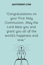 90 Beautiful First Communion Wishes To Mark A Special Day