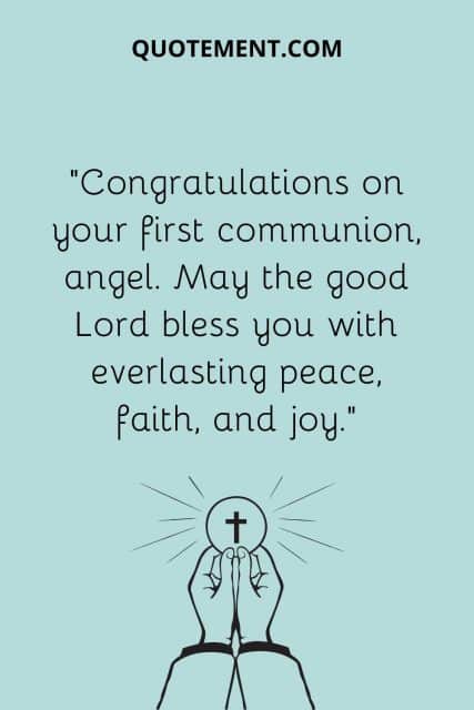 90 Beautiful First Communion Wishes To Mark A Special Day