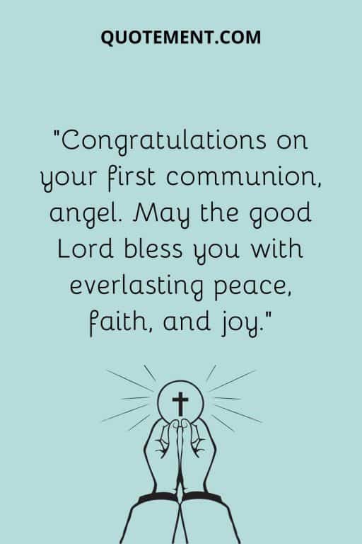 90 Beautiful First Communion Wishes To Mark A Special Day