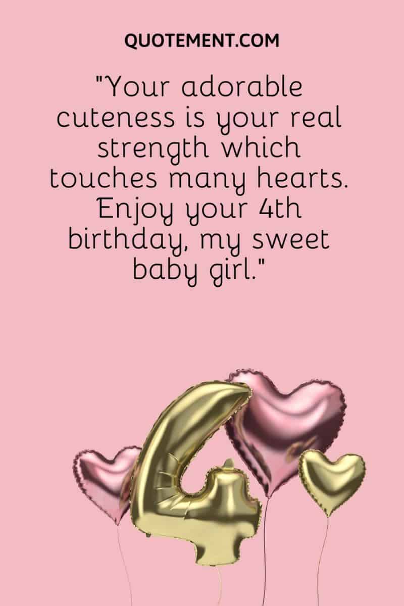 150 Most Adorable Happy 4th Birthday Wishes & Messages