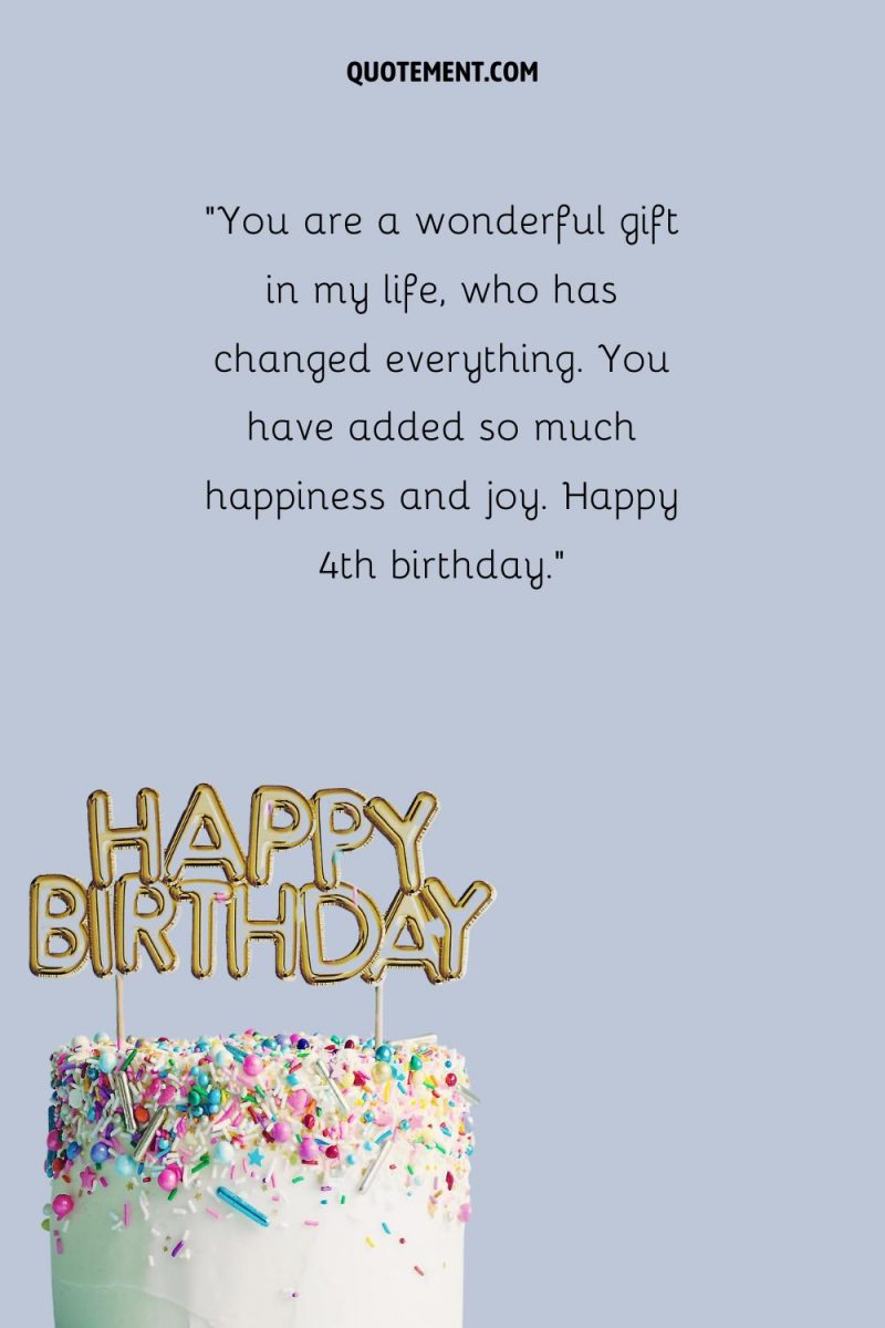 120 Most Memorable Happy 4th Birthday Wishes & Messages
