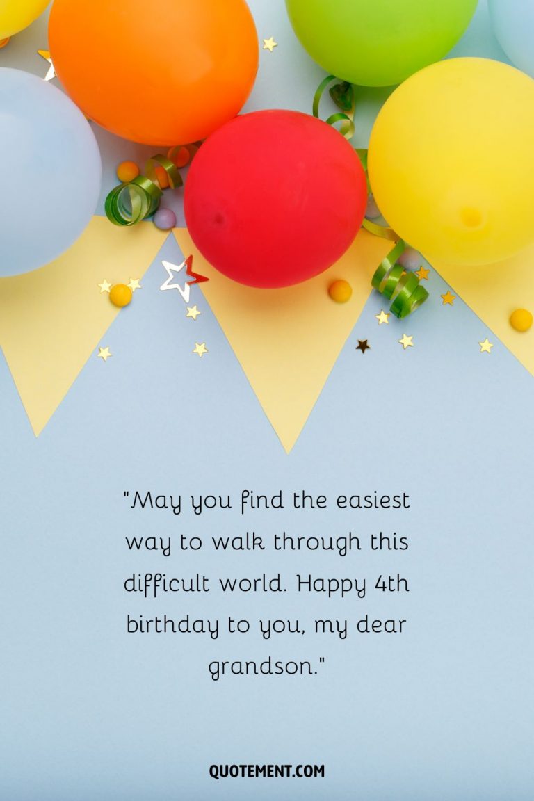 120 Most Memorable Happy 4th Birthday Wishes & Messages