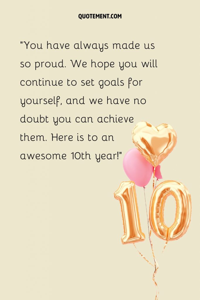 70 Best Happy 10th Birthday Wishes For Your Tween Wonder