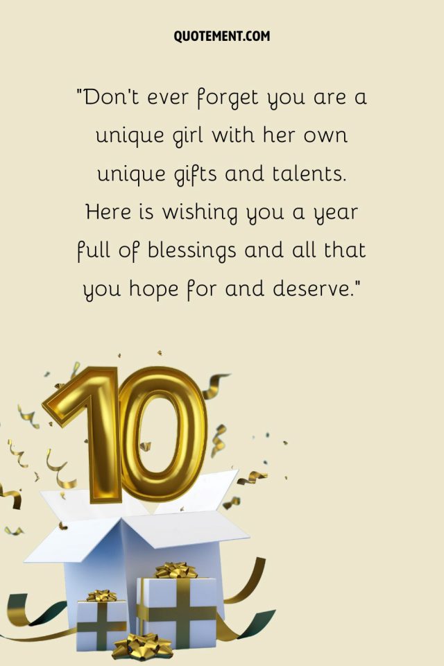 70 Best Happy 10th Birthday Wishes For Your Tween Wonder