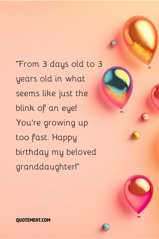 70 Cutest Happy 3rd Birthday Wishes For Your Little Star