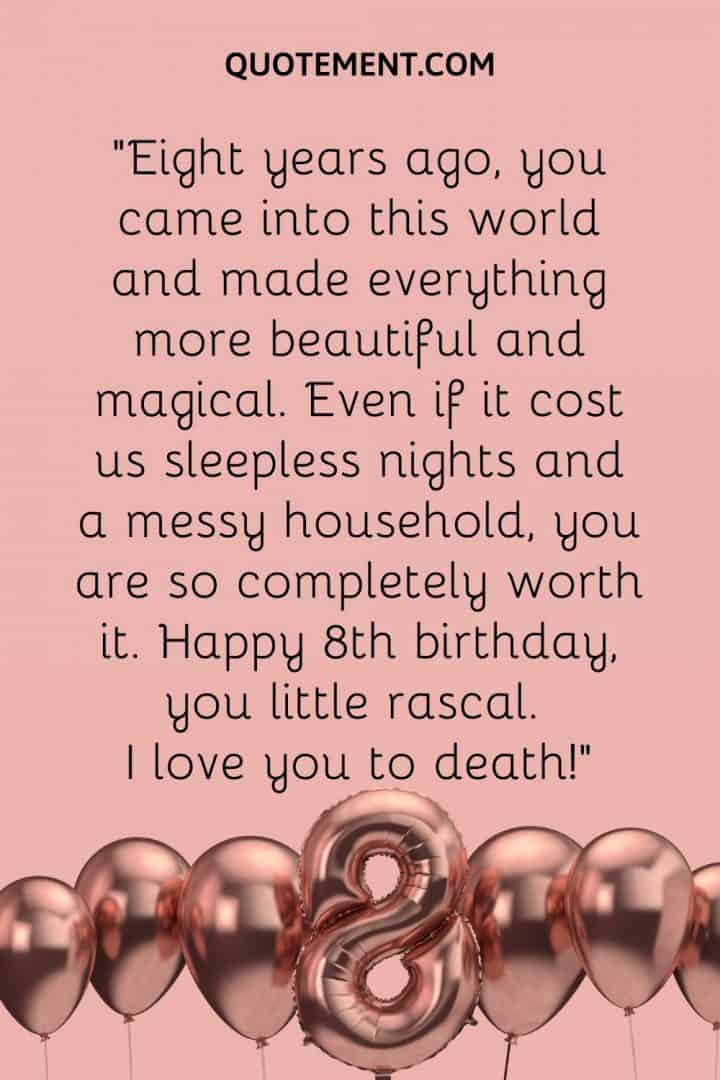 40 Awesome Happy 8th Birthday Wishes For 8-Year-Olds