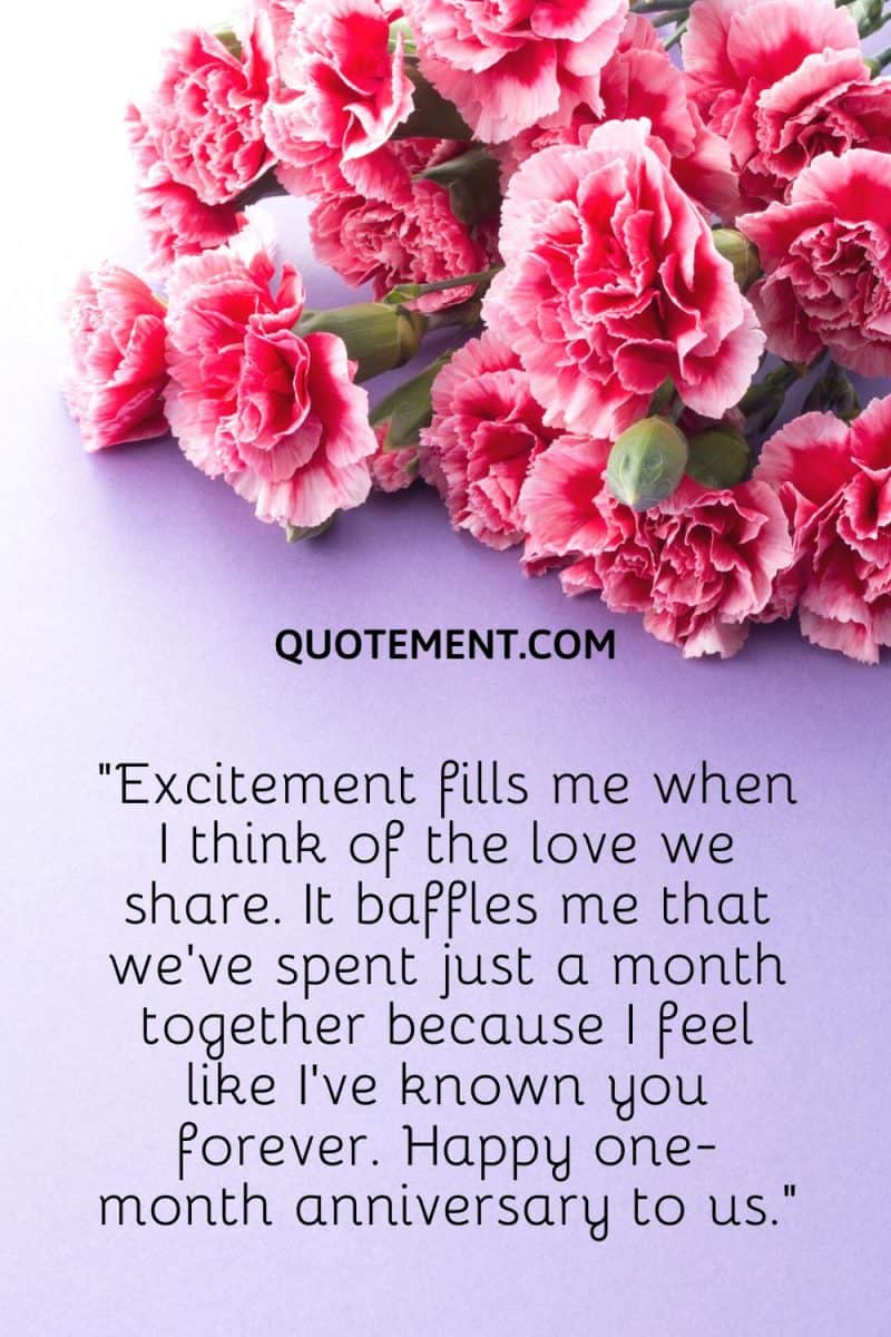 110 Best Happy One Month Anniversary Wishes & Messages