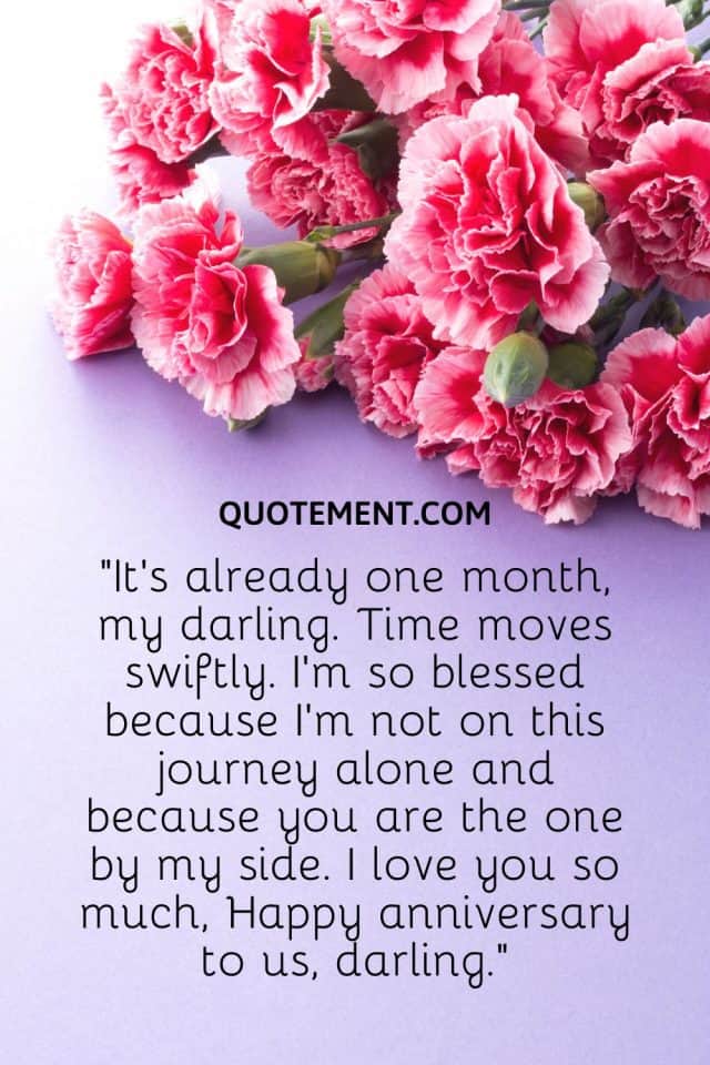 110 Best Happy One Month Anniversary Wishes & Messages