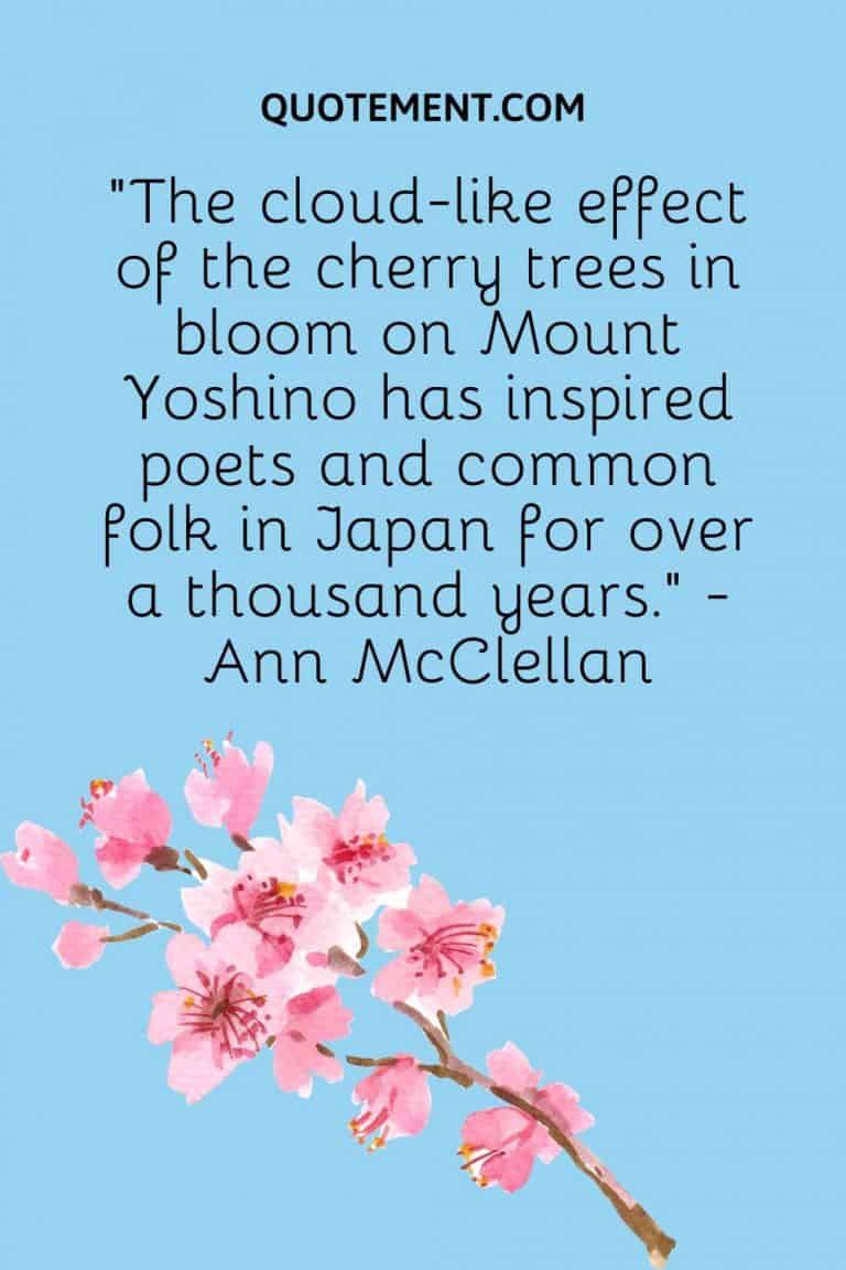 80 Best Cherry Blossom Quotes To Celebrate Perpetual Beauty