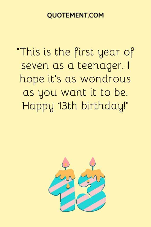 50 Brilliant Happy 13th Birthday Wishes For Teenagers