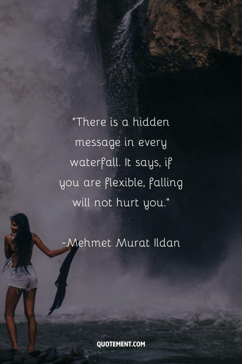 List Of Top 180 Waterfall Quotes To Go With The Flow