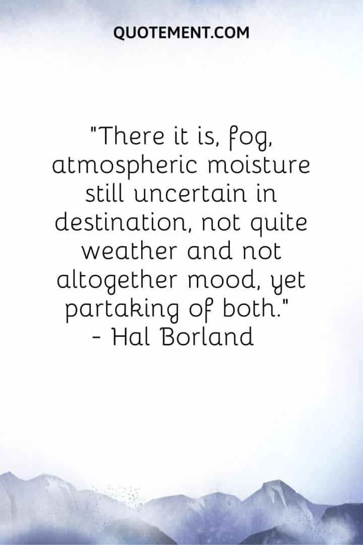 130 Fog Quotes That’ll Teach You Important Life Lessons