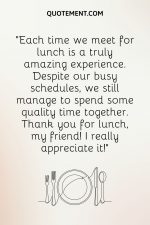 80 Amazing Ways To Say Thank You For Lunch To Check Out