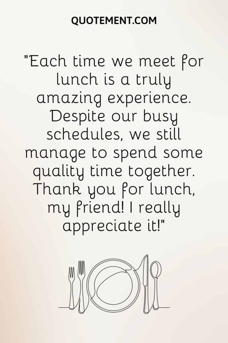80 Amazing Ways To Say Thank You For Lunch To Check Out