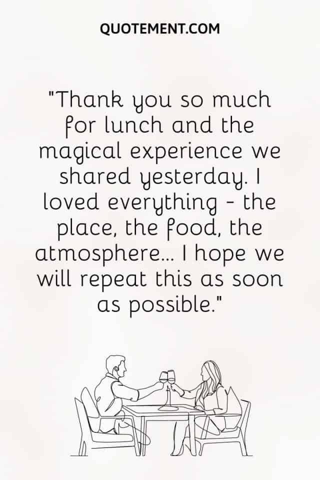 80 Amazing Ways To Say Thank You For Lunch To Check Out