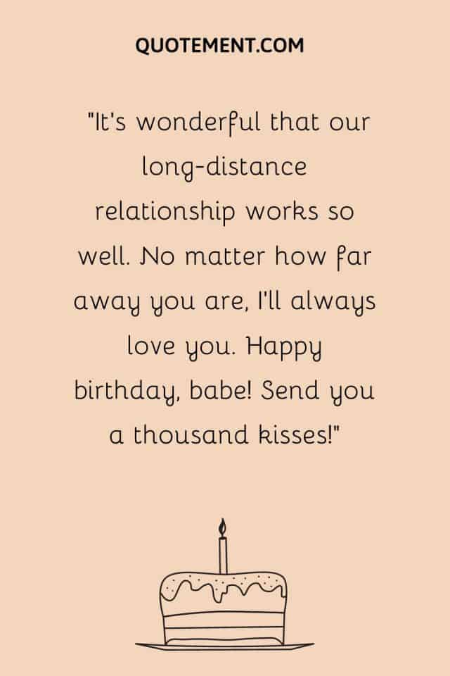 100 Touching Long Distance Birthday Wishes For Boyfriend