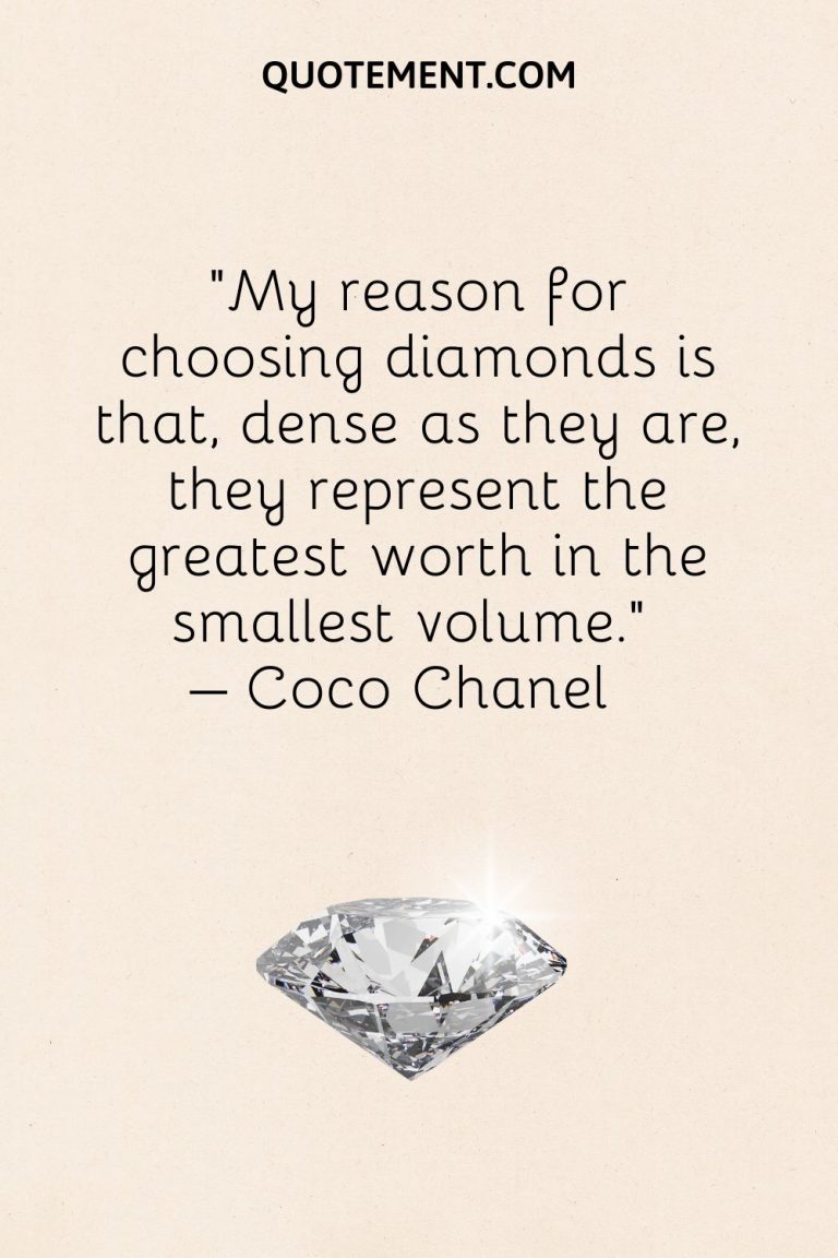List Of 140 Eye-opening Diamond Quotes To Check Out