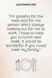 80 Amazing Ways To Say Thank You For Lunch To Check Out