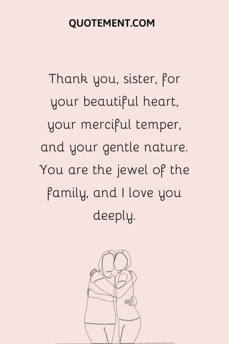 80 Thoughtful Thank You Sister Messages From The Heart