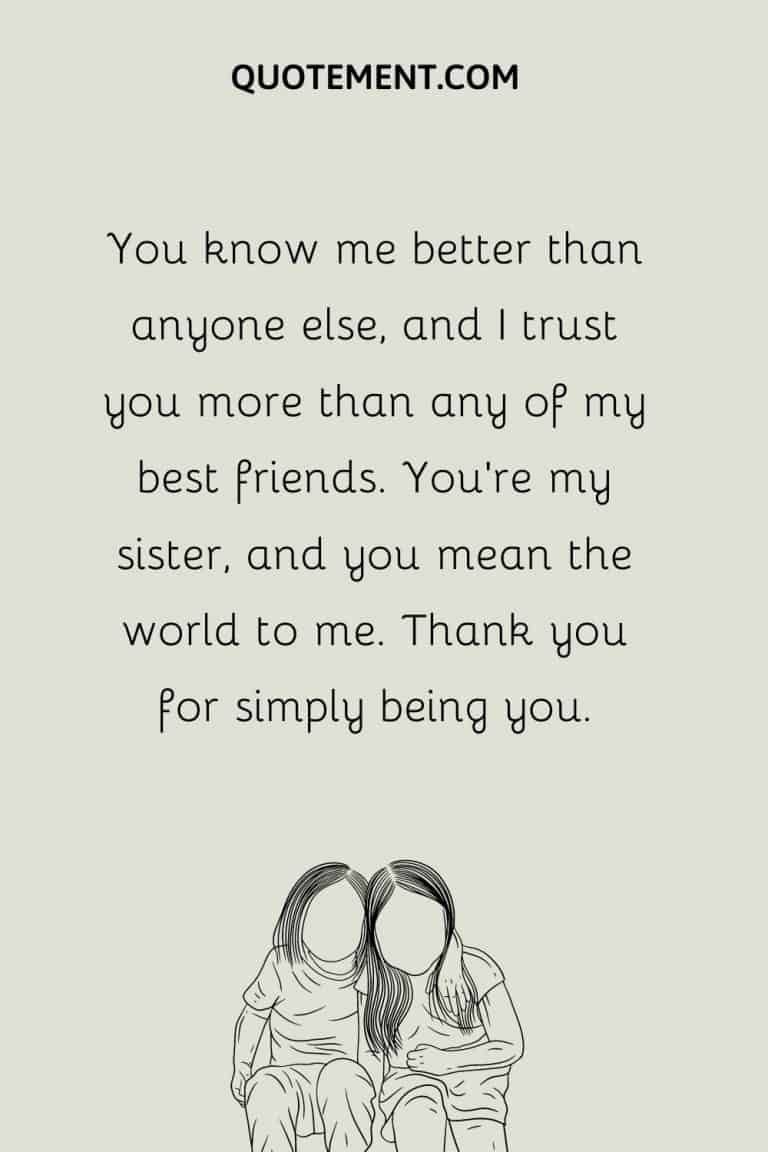 80 Thoughtful Thank You Sister Messages From The Heart