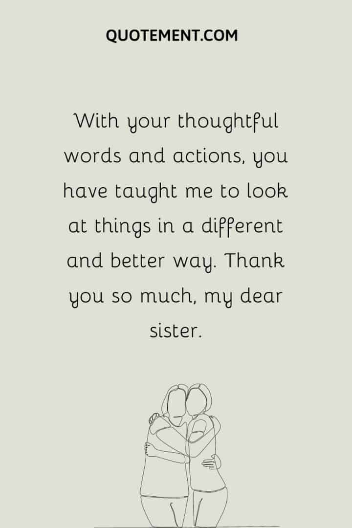 80 Thoughtful Thank You Sister Messages From The Heart