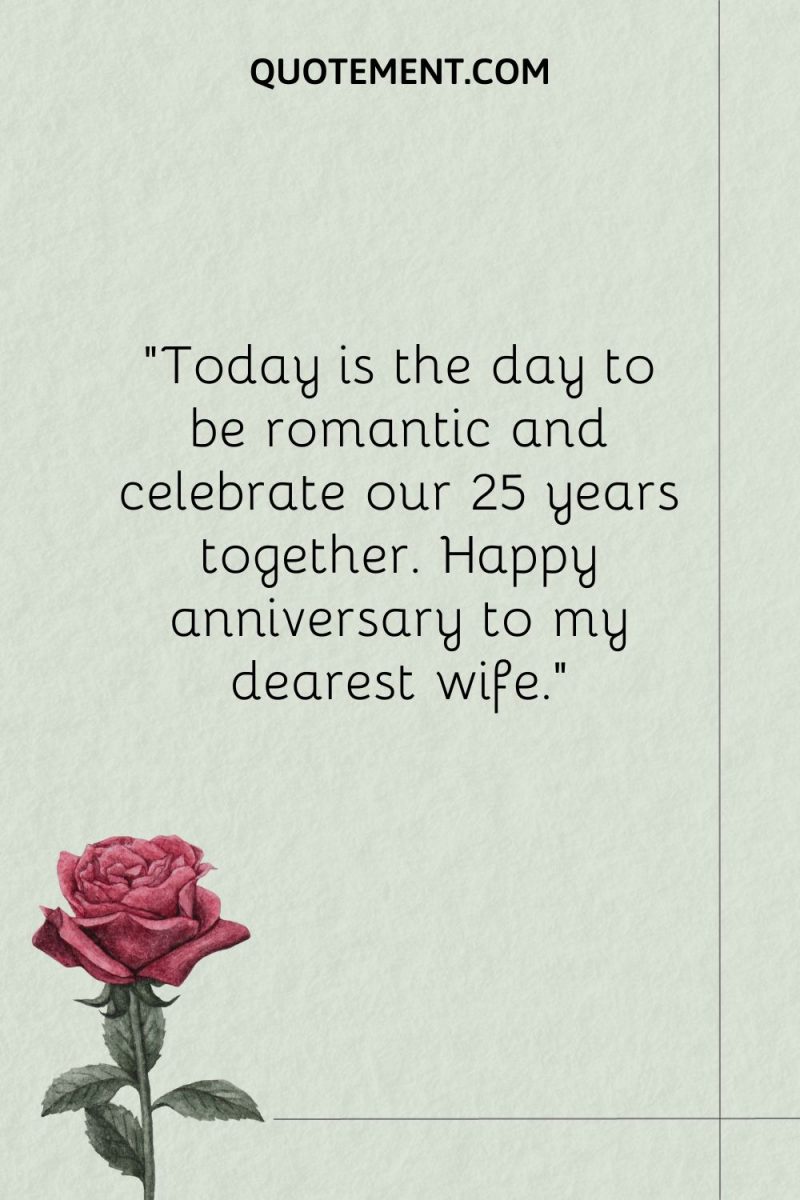 250 Happy 25th Wedding Anniversary Wishes From The Heart