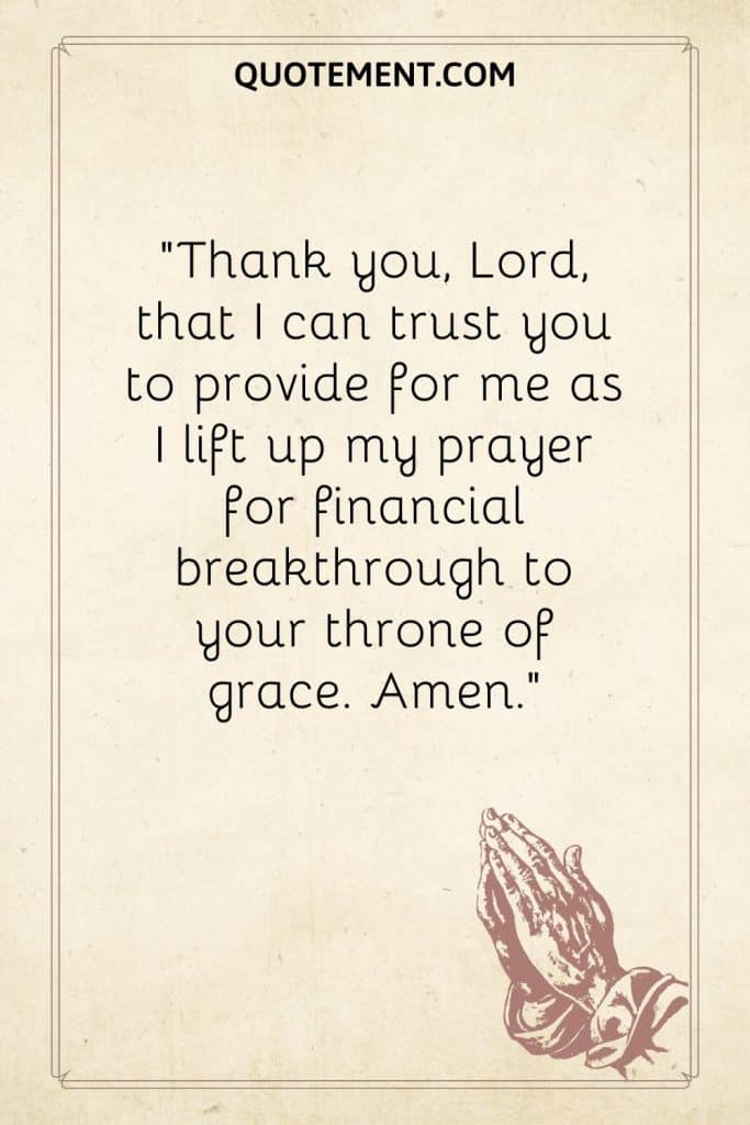 70 Prayers For Financial Breakthrough In Difficult Times