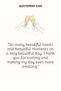 Unmatched List Of 70 Ways To Say Thank You For Coming