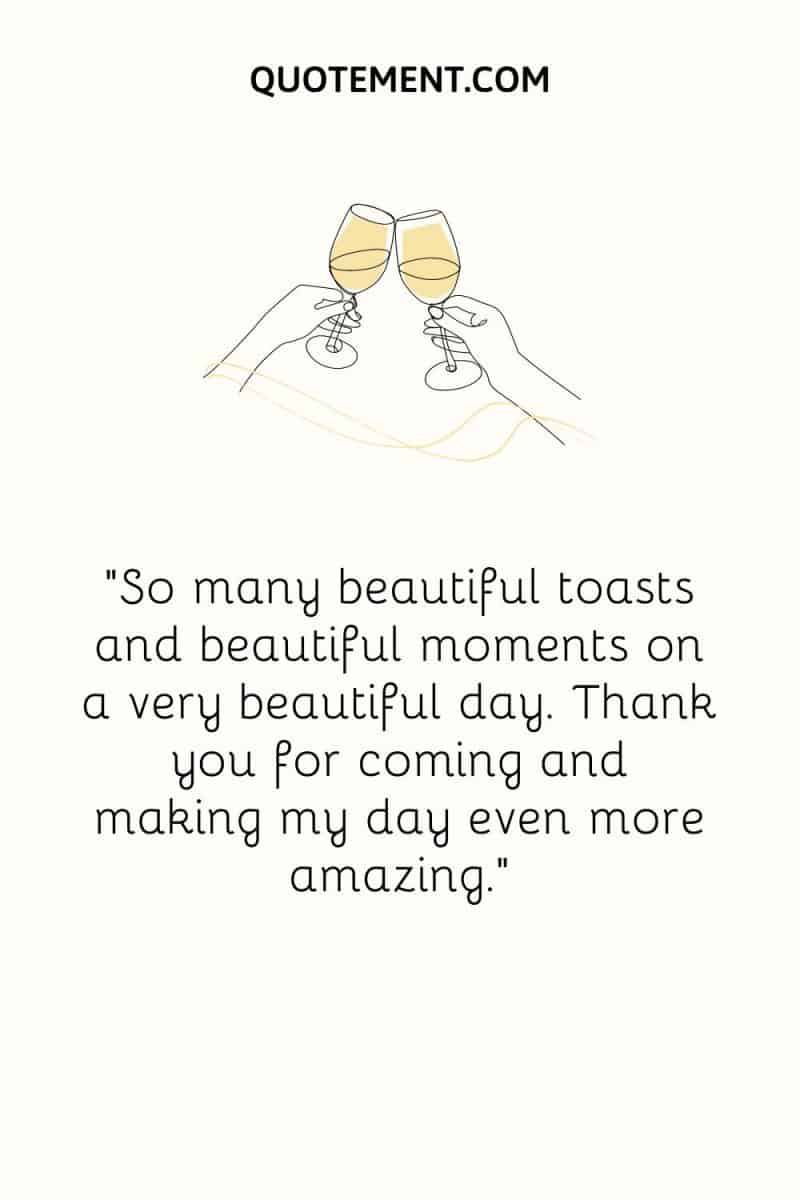 Unmatched List Of 70 Ways To Say Thank You For Coming