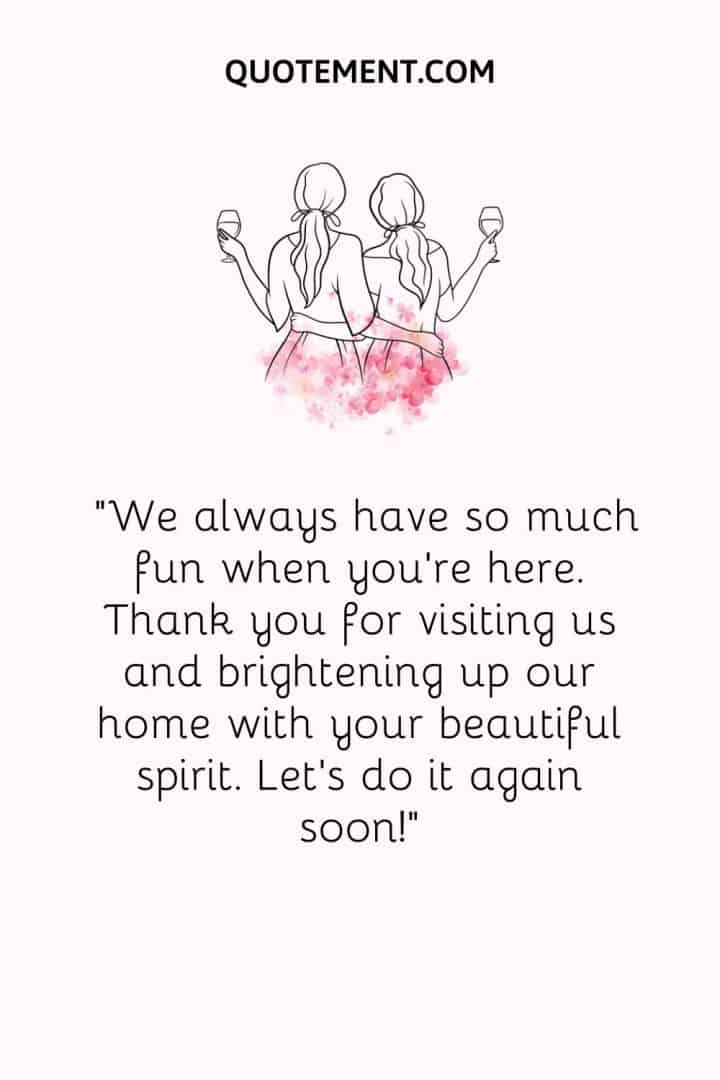 Unmatched List Of 70 Ways To Say Thank You For Coming