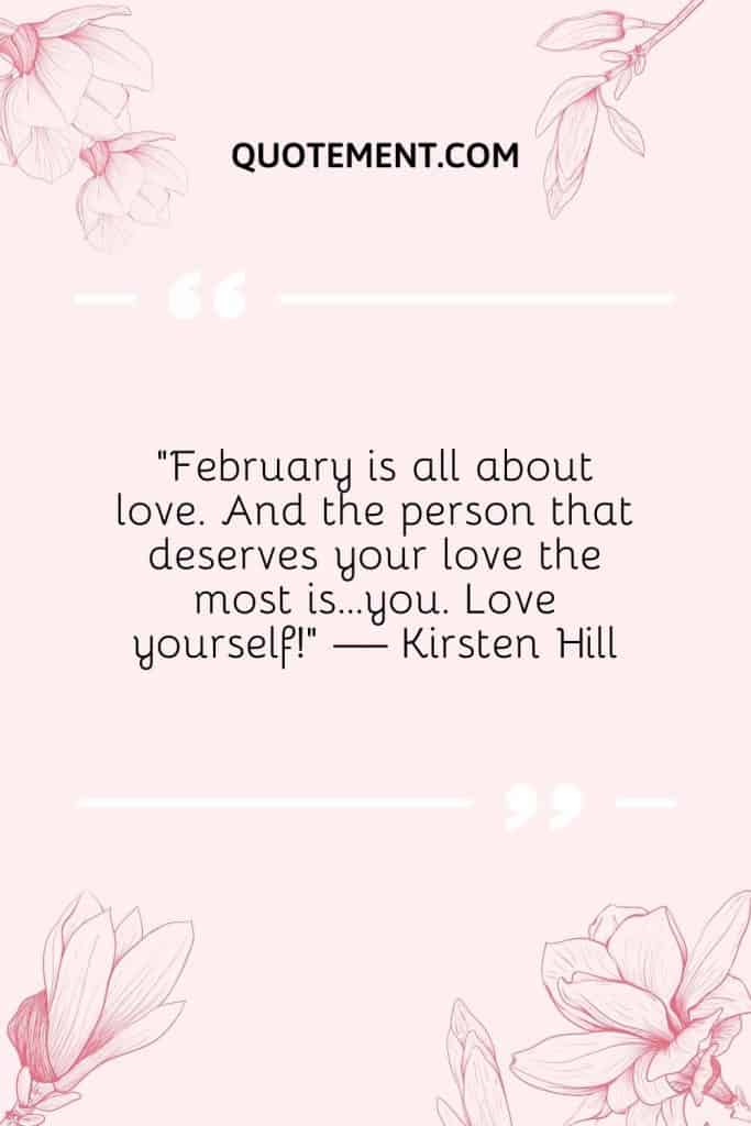 80 Beautiful February Quotes To Make You Fall In Love