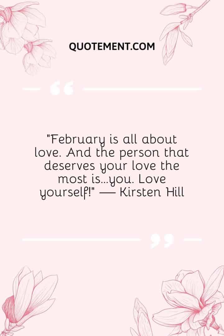 80 Beautiful February Quotes To Make You Fall In Love