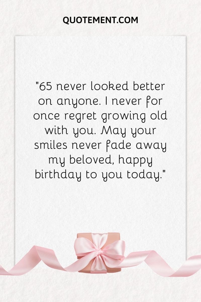 120 Ways To Say Happy 65th Birthday To Friends & Family