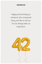 80 Ways To Say Happy 42nd Birthday And Make It Memorable